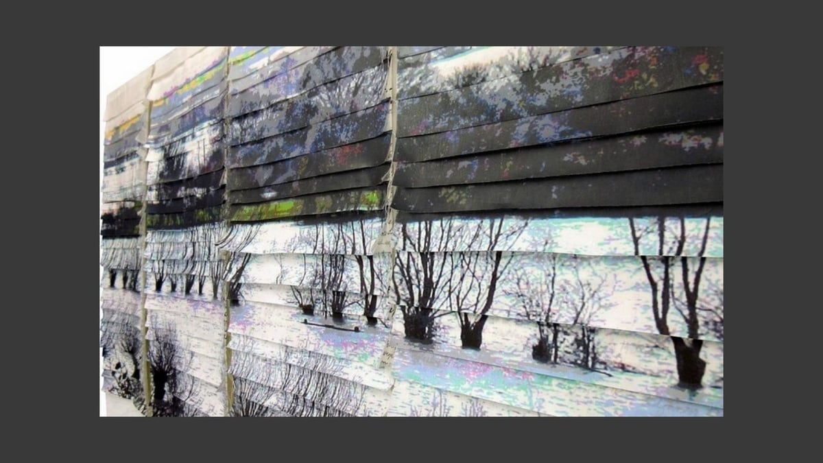 From the archives: Sandra Meech stitches landscapes