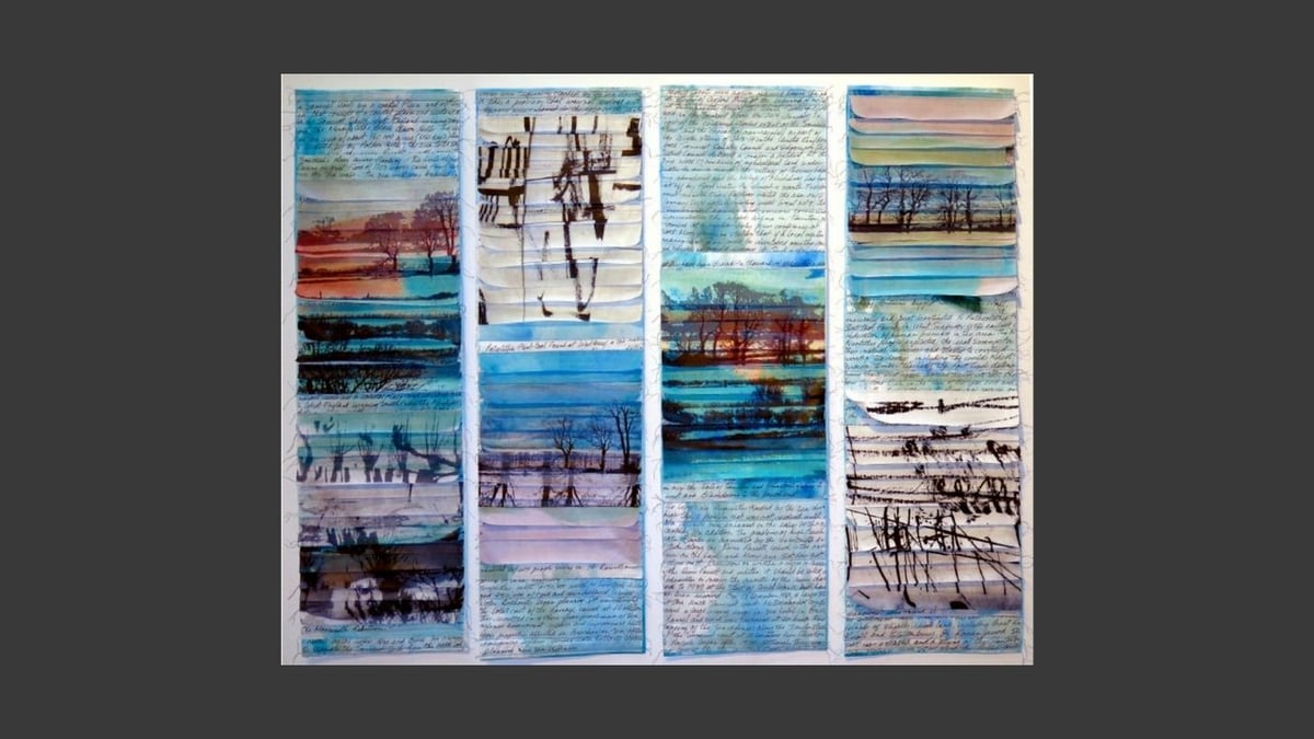 From the archives: Sandra Meech stitches landscapes