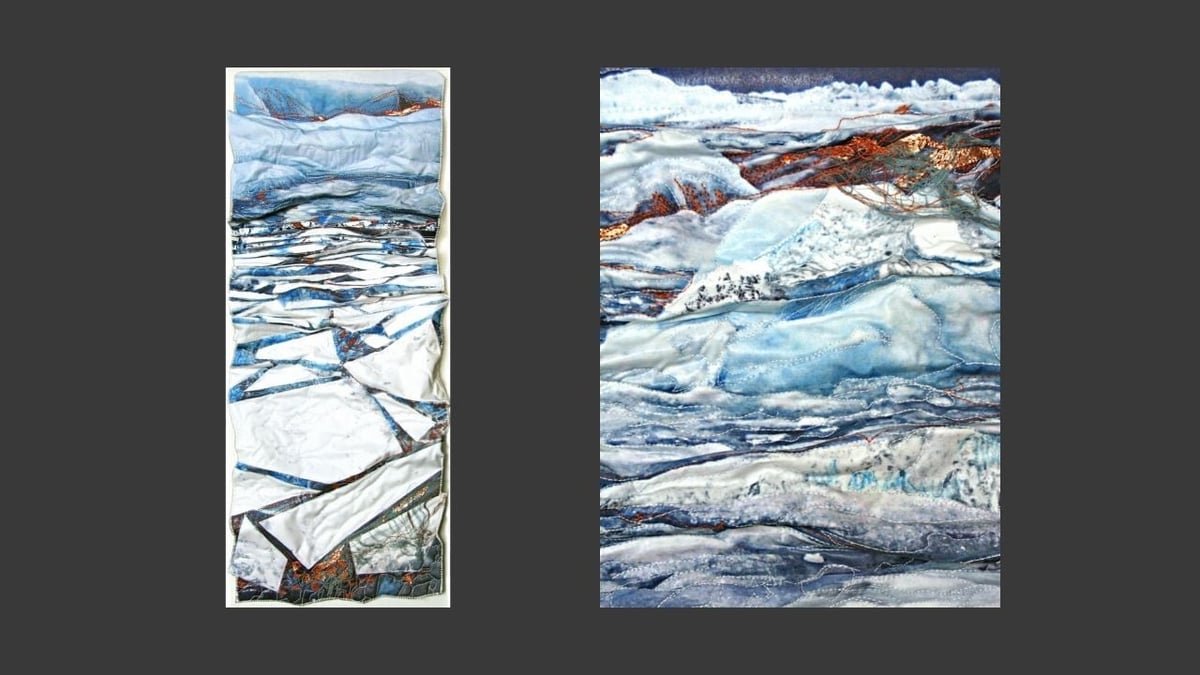 From the archives: Sandra Meech stitches landscapes