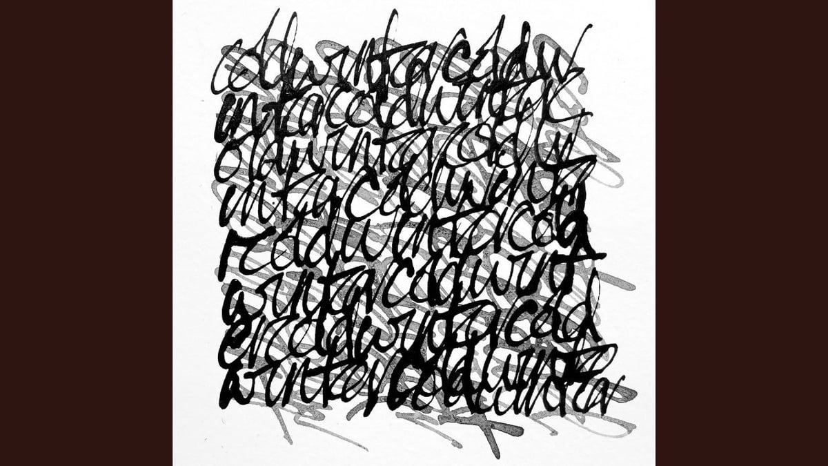 Claire Benn: When handwriting becomes texture