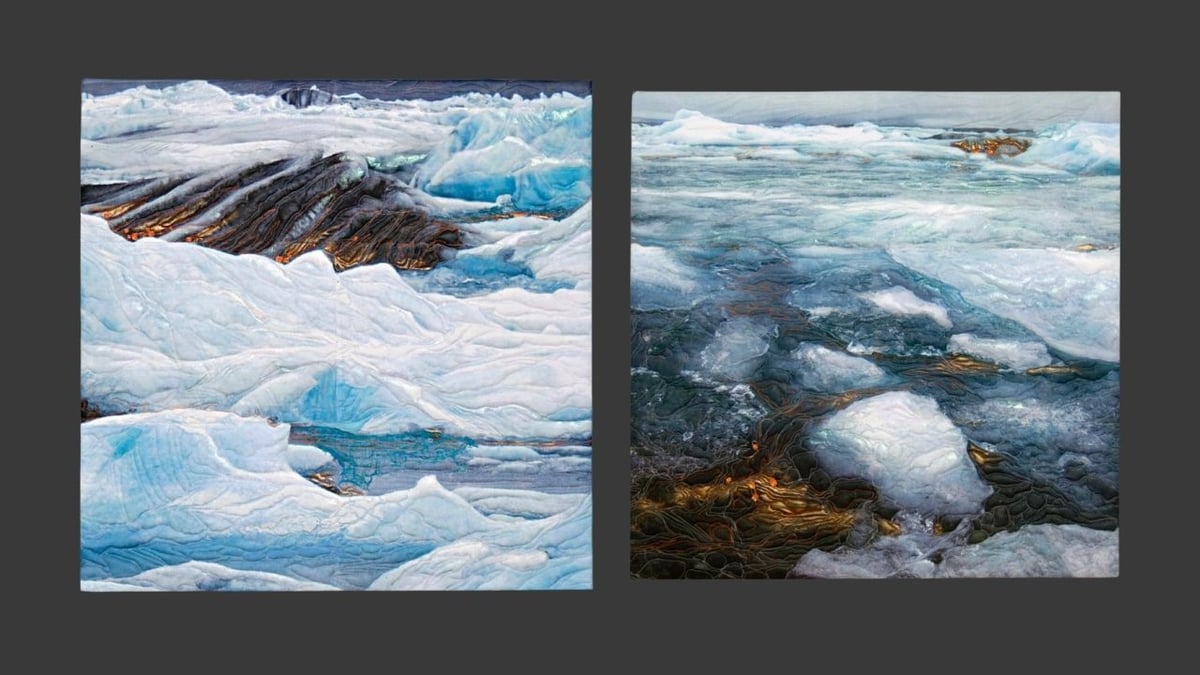 From the archives: Sandra Meech stitches landscapes