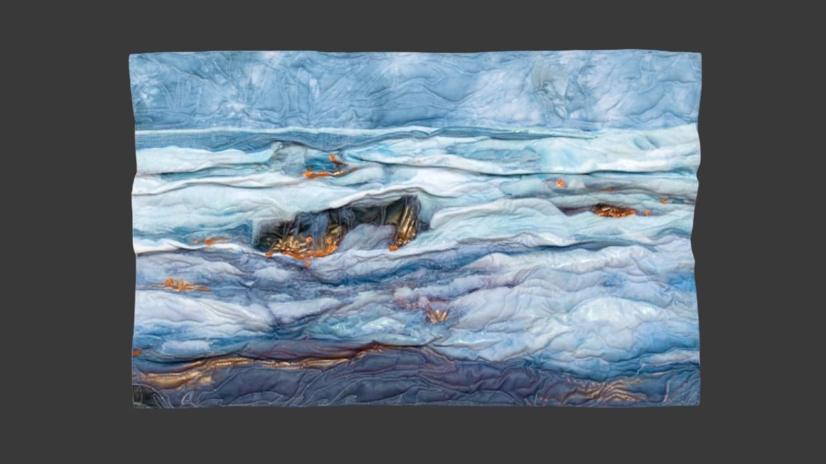 From the archives: Sandra Meech stitches landscapes