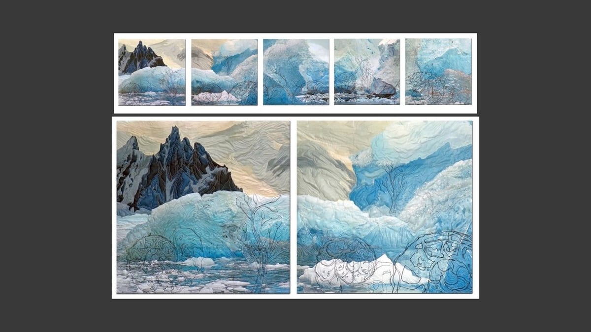 From the archives: Sandra Meech stitches landscapes