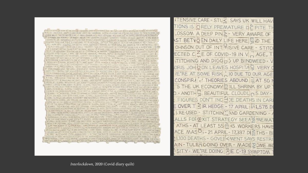 Sewing stories with Sara Impey