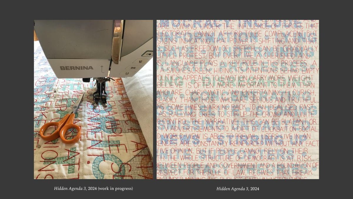 Sewing stories with Sara Impey