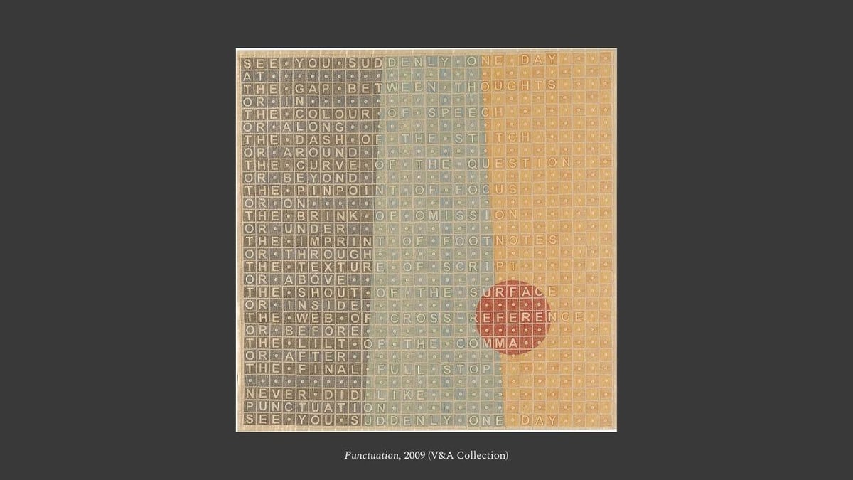 Sewing stories with Sara Impey