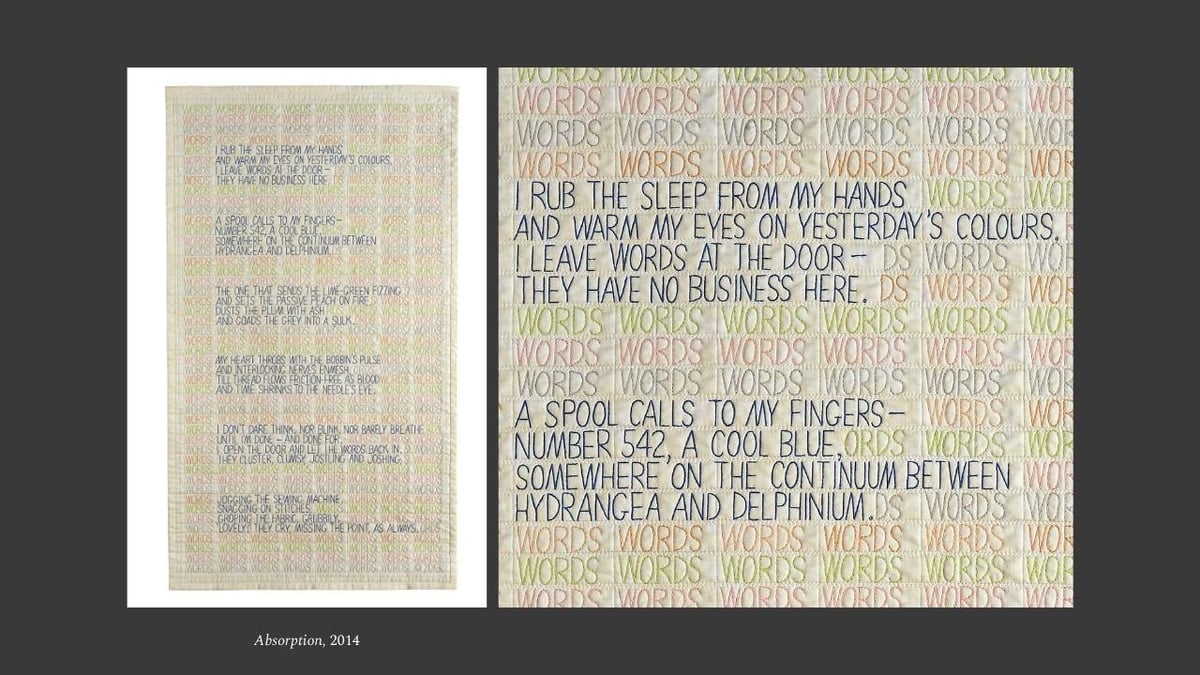 Sewing stories with Sara Impey