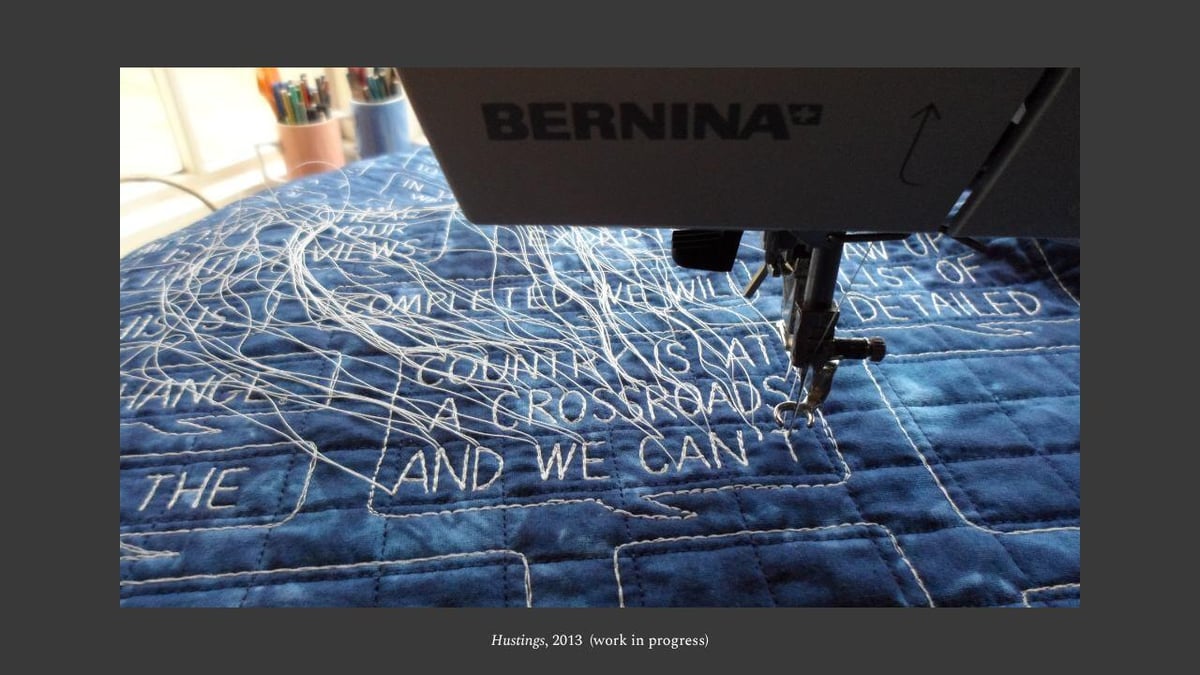 Sewing stories with Sara Impey